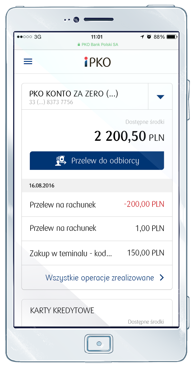 Serwis internetowy iPKO